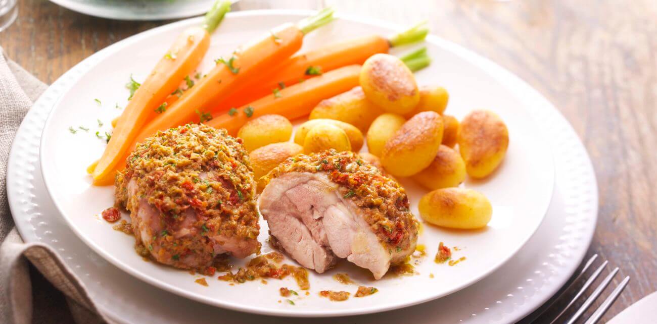 Kippendijfilet met tapenade - Kiprecepten.nl