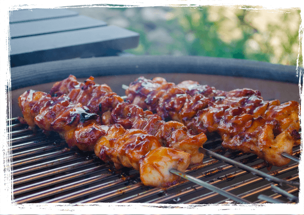 Barbecue kipkebab - Kiprecepten.nl